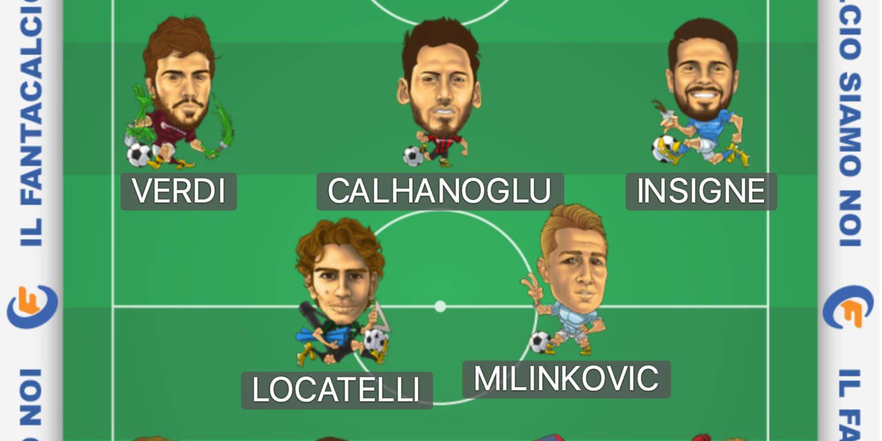 La formazione ideale al Fantacalcio Mantra della settimana