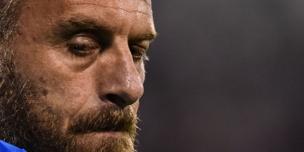 Roma-Verona, l'esordio di De Rossi