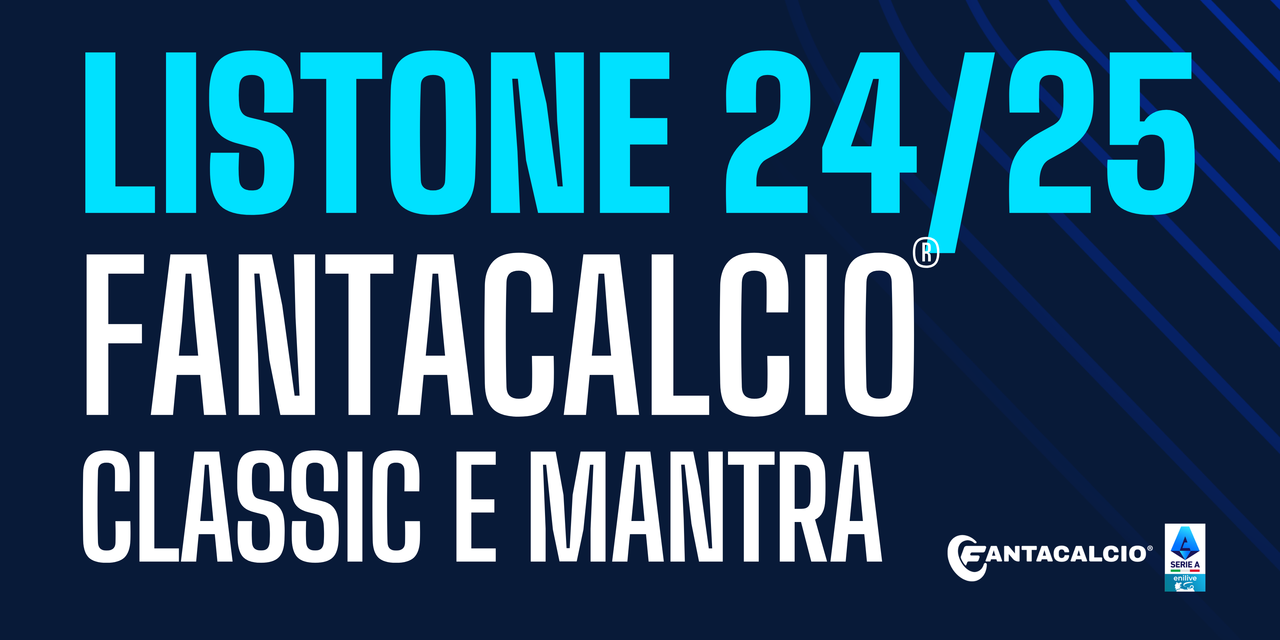 LIVE! Il listone ufficiale Fantacalcio 24/25 | Fantacalcio TV