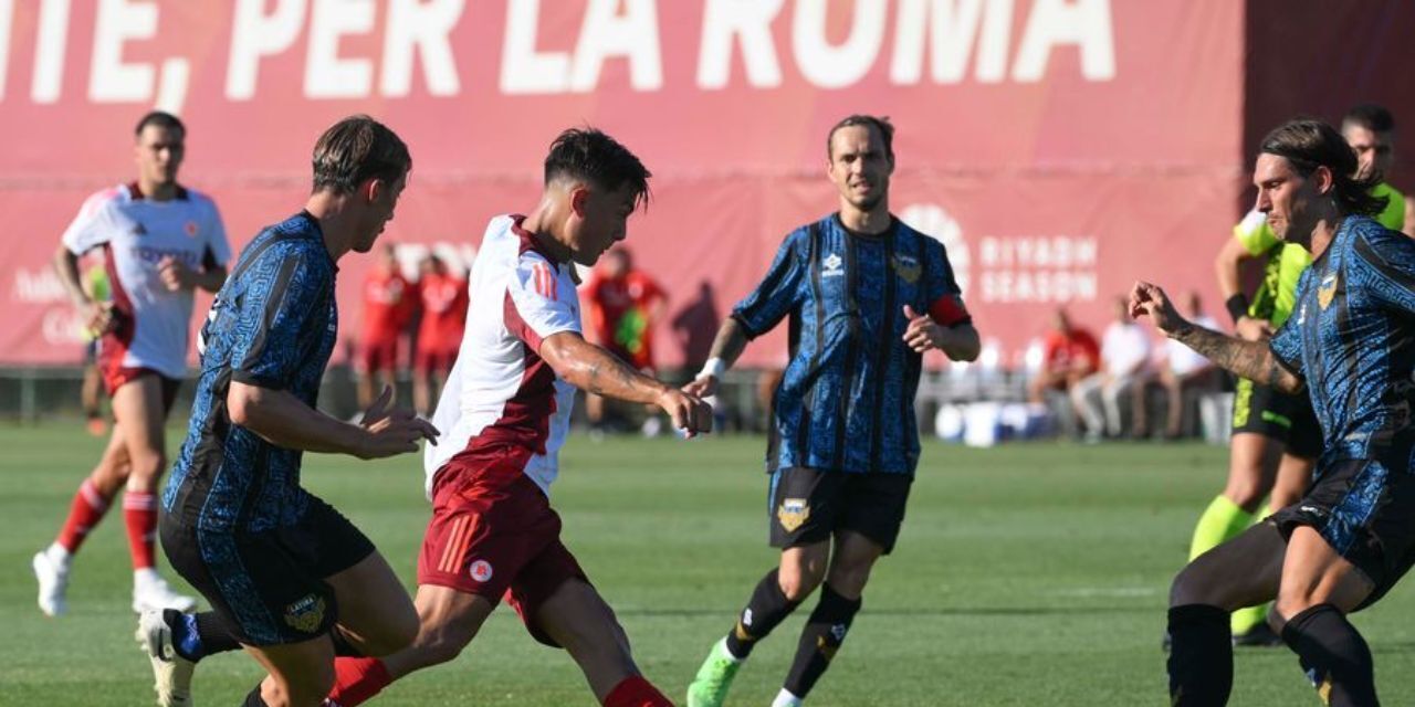Roma, primo gol per Le Fee: 6-1 in amichevole contro il Latina