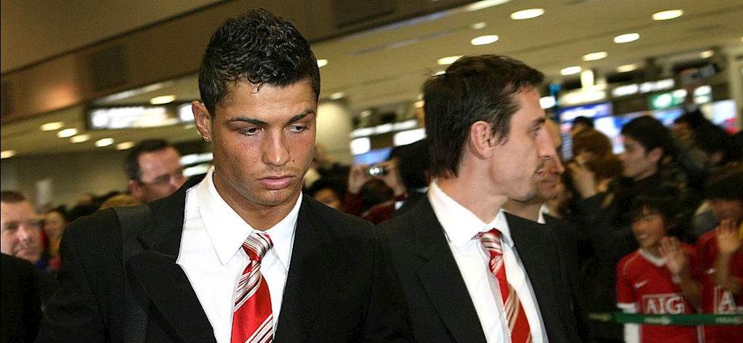 Neville su CR7: "Ferguson non volle dargli la fascia di capitano"