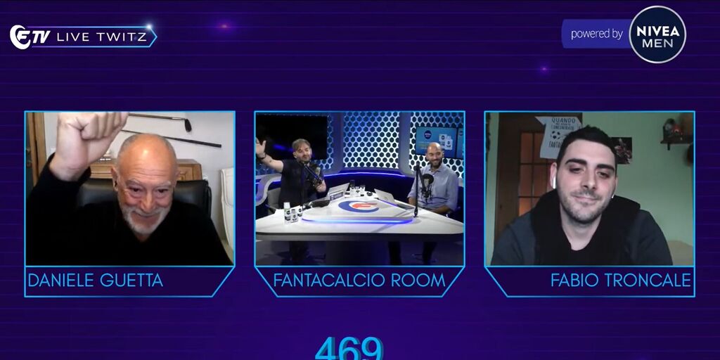 Fantacalcio Live Twitz powered by NIVEA MEN: vince Daniele Guetta dopo ...
